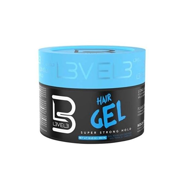 LEVEL3-HAIR GEL HOLD X 250ML